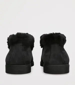 Santoni Hadeel Ankle Boots - Black