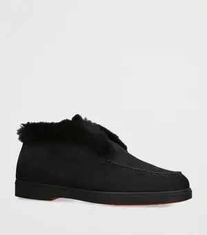 Santoni Hadeel Ankle Boots - Black
