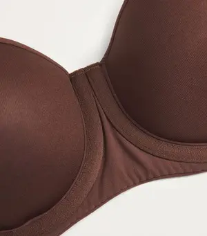 SKIMS Fits Everybody Strapless Bra - Brown