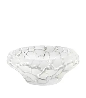 Lalique Crystal Caldera Bowl - Clear
