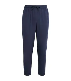 Derek Rose Basel Lounge Trousers - Navy