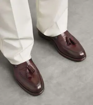 Polo Ralph Lauren Leather Tasselled Maestra Loafers - Brown