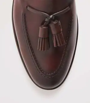 Polo Ralph Lauren Leather Tasselled Maestra Loafers - Brown