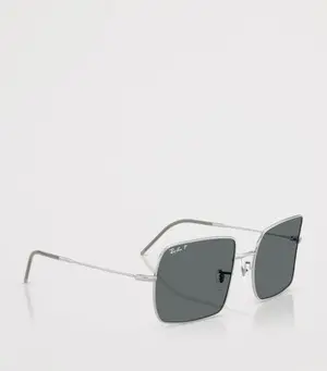 Ray-ban 1971 Reverse Square Sunglasses - Silver