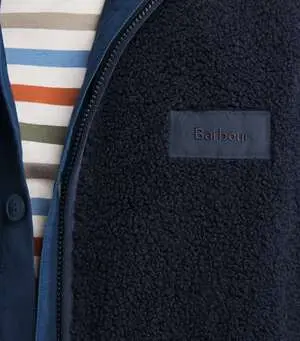 Barbour Reversible Fleece Gilet - Navy
