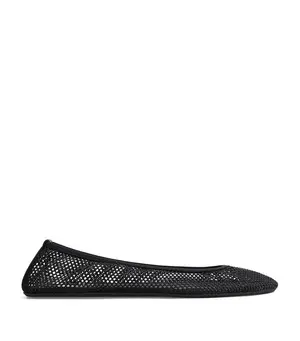 Mesh Ballet Flats For Women