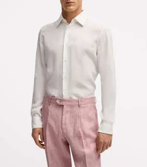 BOSS Linen Slim Shirt