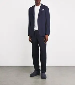 Colombo Cashmere 4.0 Robert Blazer - Navy