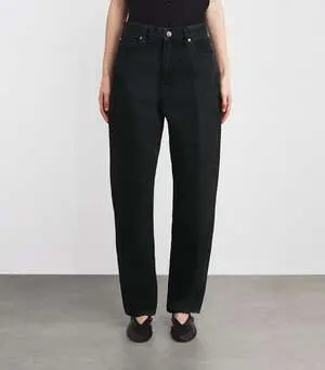 FRAME The Neat Barrel Jeans - Black