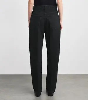 FRAME The Neat Barrel Jeans - Black
