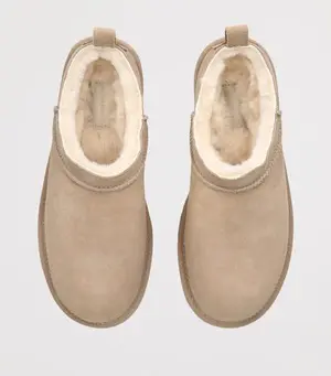 UGG Classic Micro Suede Boots - Beige