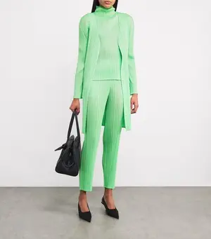 Issey Miyake Trousers - Green