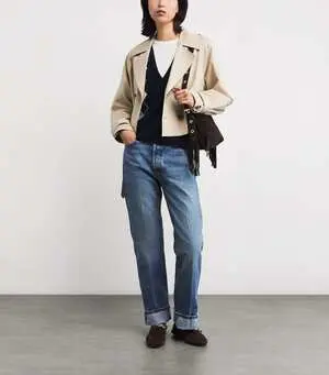 FRAME The Vertical Straight Jeans - Blue