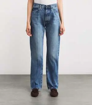 FRAME The Vertical Straight Jeans - Blue