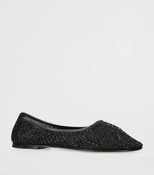 Dear Frances Balla Mesh Ballerina Flats