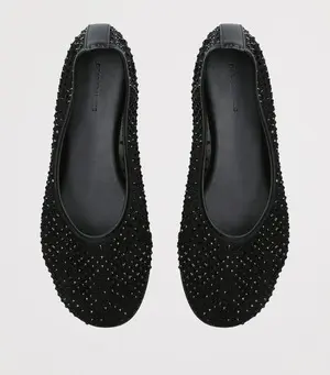 Dear Frances Balla Mesh Ballerina Flats