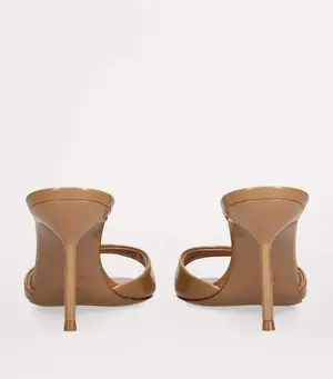 Paris Texas Lidia Patent Leather Mules - Beige