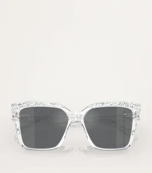 JIMMY CHOO Acetate Jc5003 Sunglasses - Clear