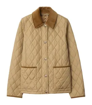 Burberry Quilted Field Jacket - Beige