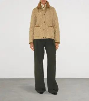 Burberry Quilted Field Jacket - Beige