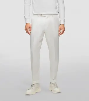 BOSS Linen Tailored Trousers