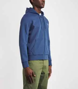 Polo Ralph Lauren Tech Knit Zip-up Hoodie - Blue