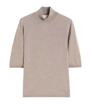 Max Mara High Neck T-shirts For Women