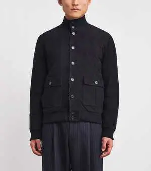 VALSTAR Valstarino Suede Bomber Jacket
