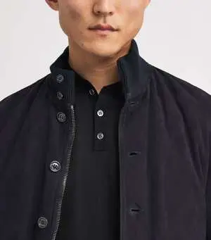 VALSTAR Valstarino Suede Bomber Jacket