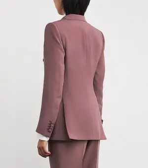 Brioni Silk Double-breasted Flavia Blazer
