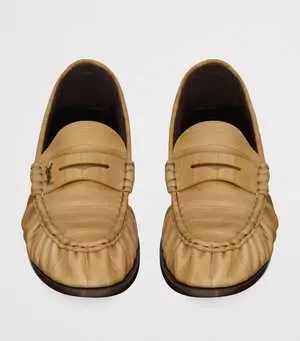 Saint Laurent Leather Loafers