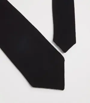 Giorgio Armani Velvet Neck Tie