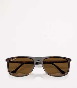 Ray-ban Rectangle Sunglasses - Brown