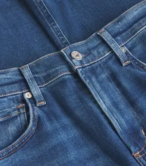 Citizens Of Humanity Cropped Lyra Wide-leg Jeans - Blue