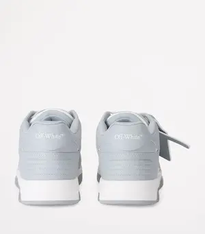 Off-White Leather Out Of Office Sneakers - Grey