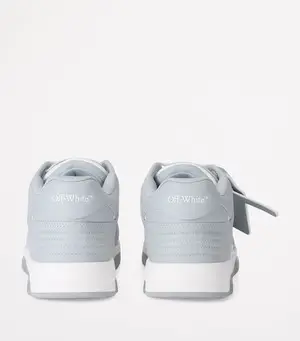 Off-White Leather Out Of Office Sneakers - Grey