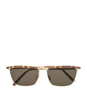 Saint Laurent Metal Sl 795 Sunglasses - Metallic