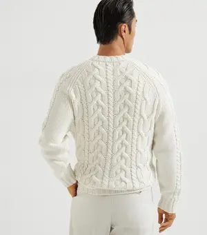 Brunello Cucinelli Cashmere Cable-knit Sweater