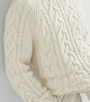 Brunello Cucinelli Cashmere Cable-knit Sweater