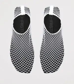 Christopher Esber Mesh Water Ballet Flats - White