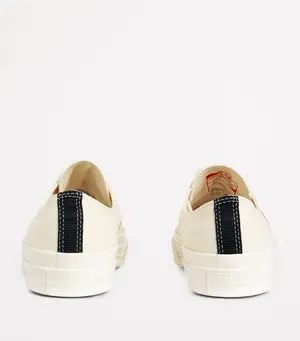 Play Comme Des Garcon X Converse Heart Chuck Taylor All Star '70 Low-top Sneakers - White
