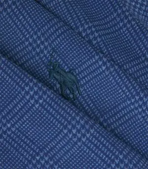 Polo Ralph Lauren Cotton Glen Plaid Polo Shirt - Blue