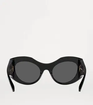 Balenciaga Injected 6e000286 Sunglasses - Black
