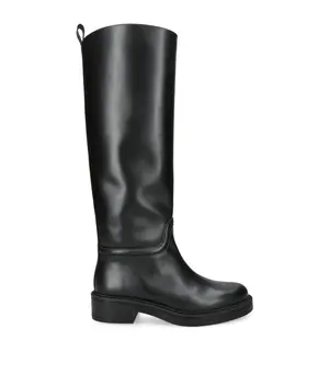 STUART WEITZMAN Leather Celia Riding Boots - Black
