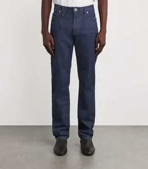Brioni Organic Denim Meribel Straight Jeans