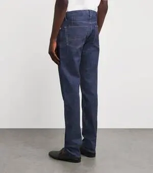 Brioni Organic Denim Meribel Straight Jeans