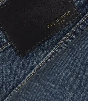 Rag & Bone Harlow Mid-rise Straight Jeans
