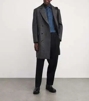 Corneliani Cotton Long-sleeve Shirt - Blue