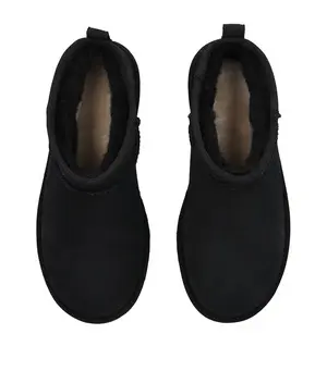 UGG Suede Ultra Mini Boots - Black