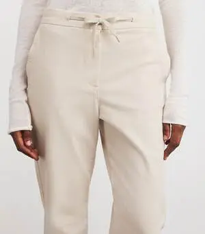 Eleventy Cotton-blend Drawstring Trousers